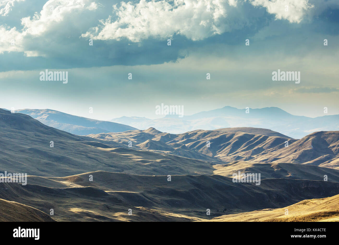 Pampas landscapes in Cordillera de Los Andes, Peru, South America Stock ...