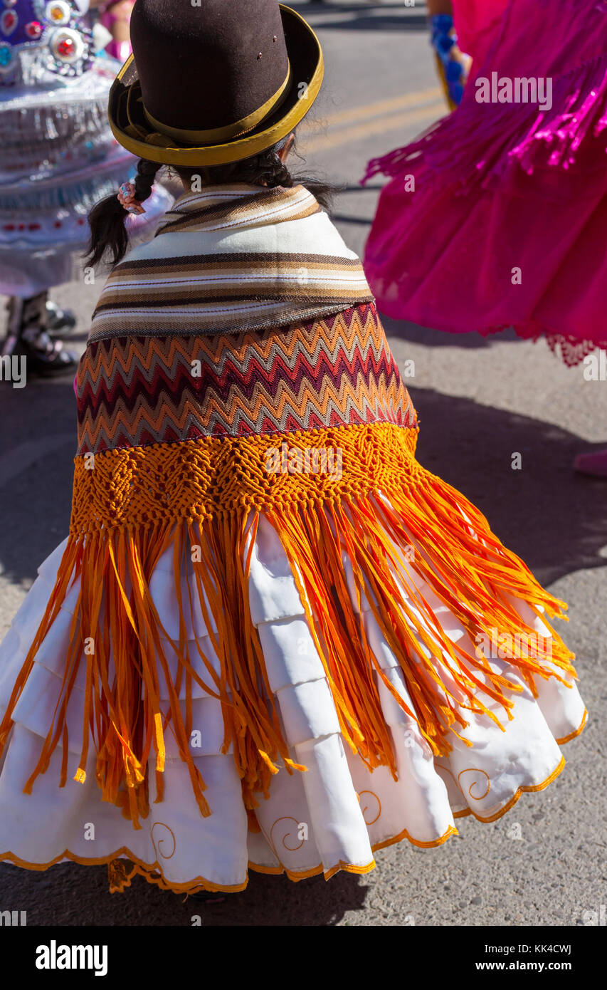 Peruvian people in city street Stock Photo - Alamy