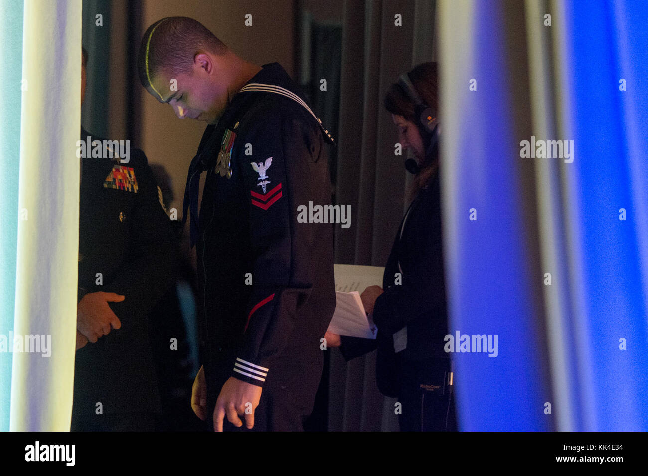 Petty Officer 3rd Class Terence J. Parsons, assigned to Beachmaster ...