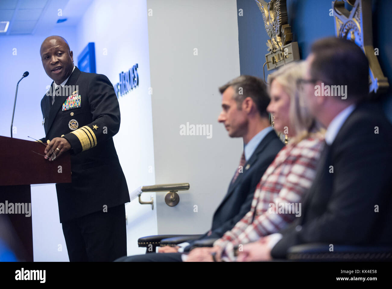 U.S. Navy Vice Adm. Kevin D. Scott, Director Joint Force Development ...