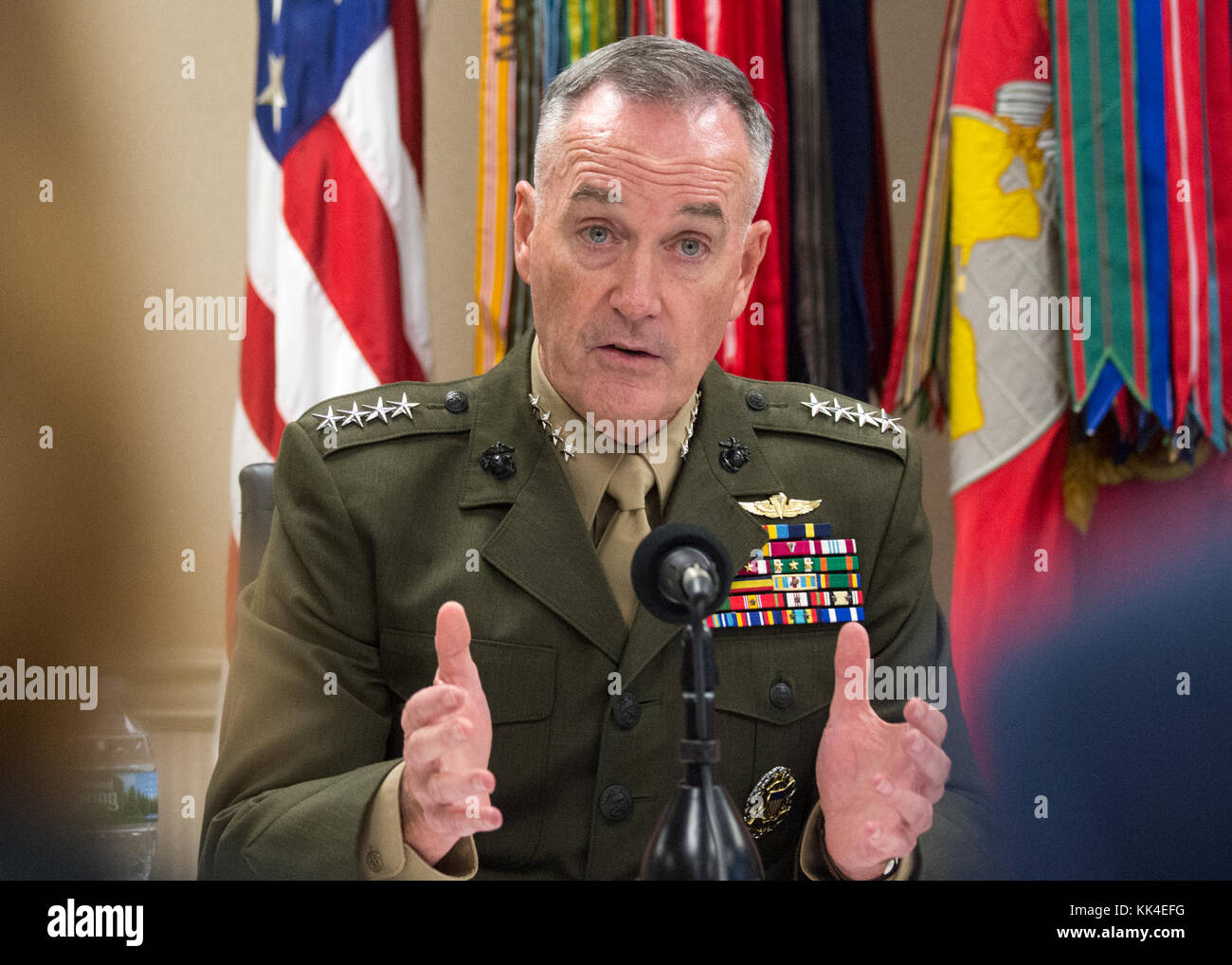 Marine Corps Gen. Joe Dunford, chairman of the Joint Chiefs of Staff ...