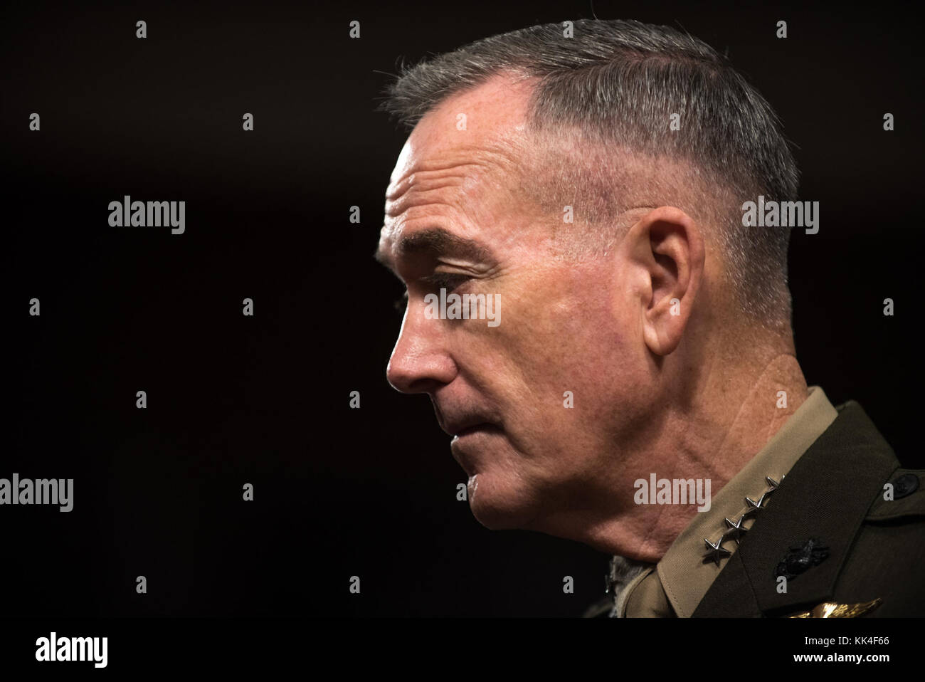 U.S. Marine Corps Gen. Joseph F. Dunford, Jr., chairman of the Joint Chiefs of Staff, speaks ...