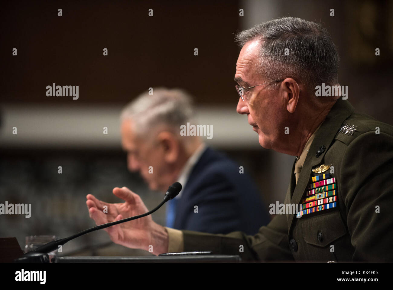 U.S. Marine Corps Gen. Joseph F. Dunford, Jr., chairman of the Joint ...