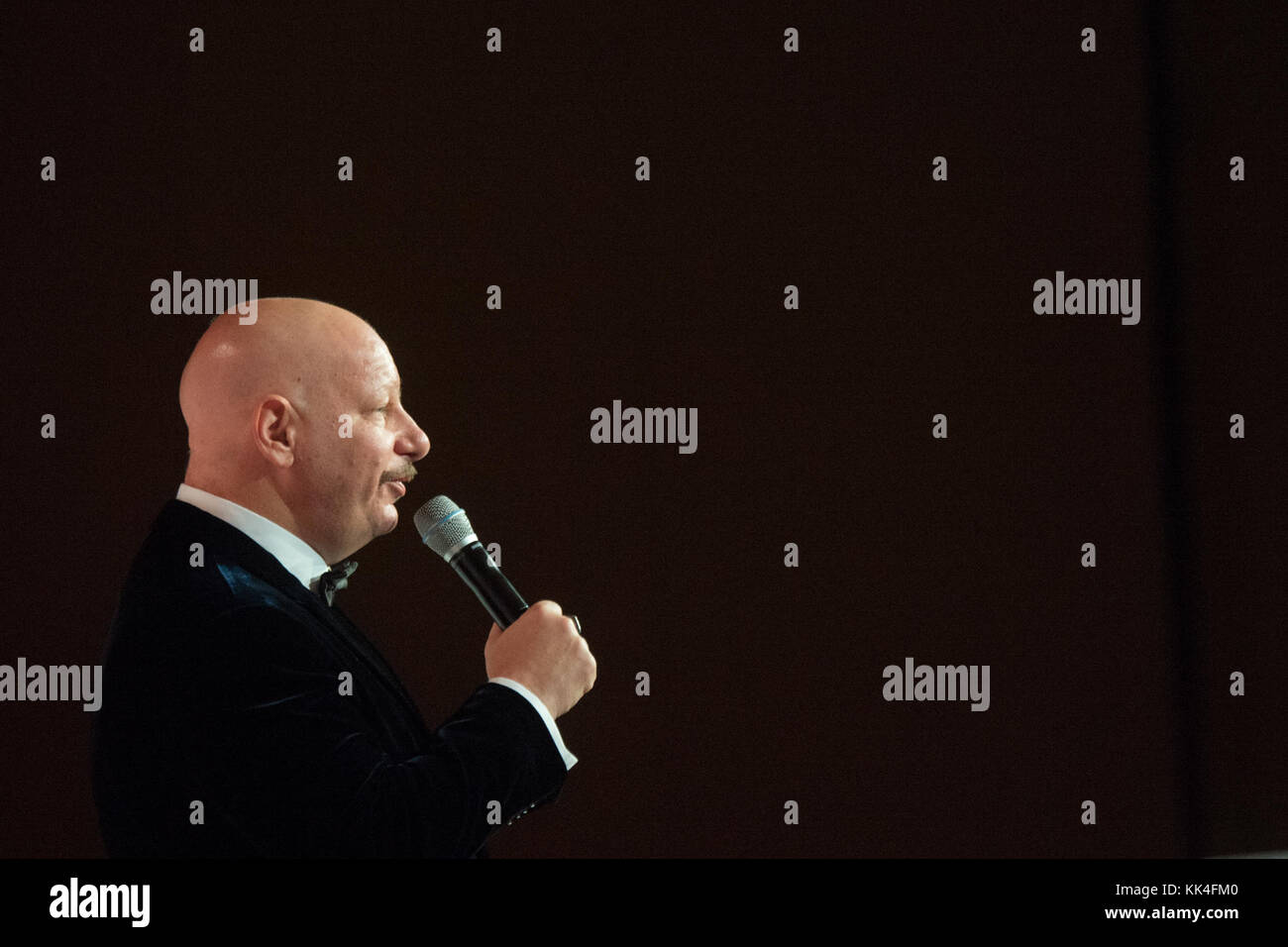 Comedian Jeff Ross performs during 2017 USO Gala in Washington, D.C ...