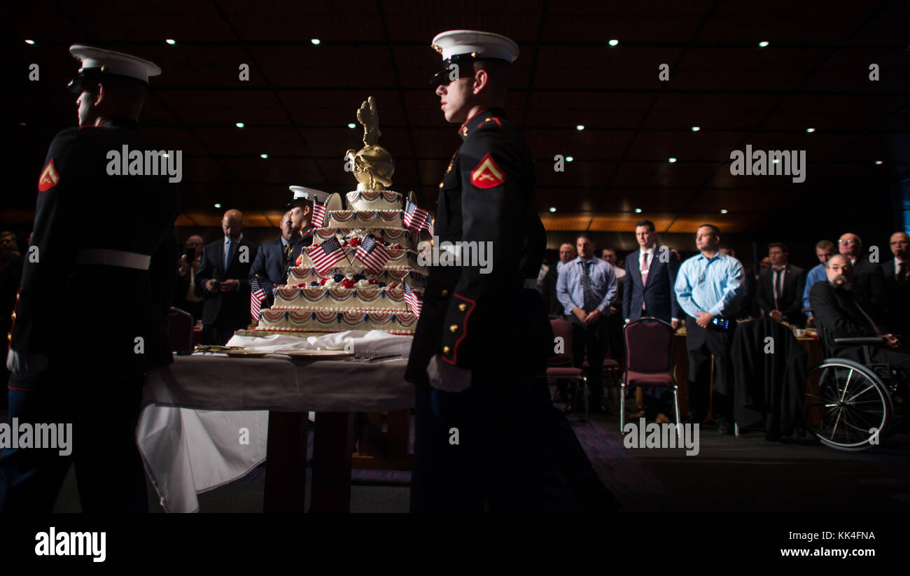 Marine corps birthday cake hi-res stock photography and images - Alamy