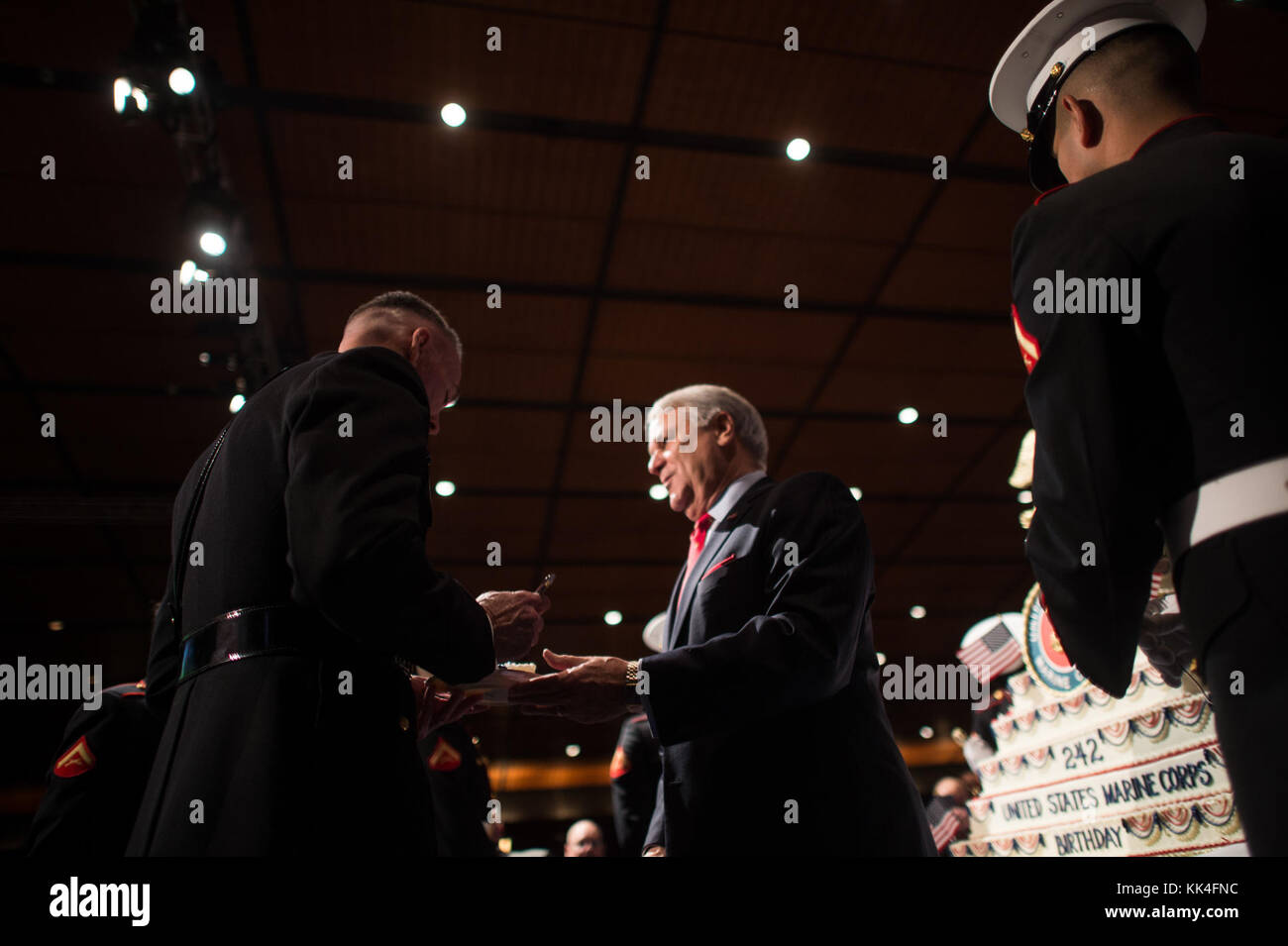 Marine corps birthday cake hi-res stock photography and images - Alamy
