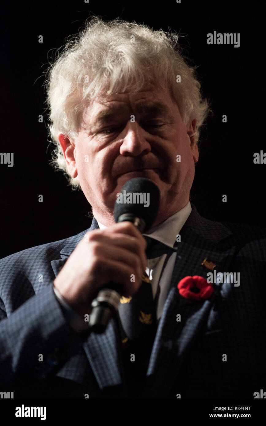 John McDermott, a Canadian-Scottish singer, performs during the Semper ...