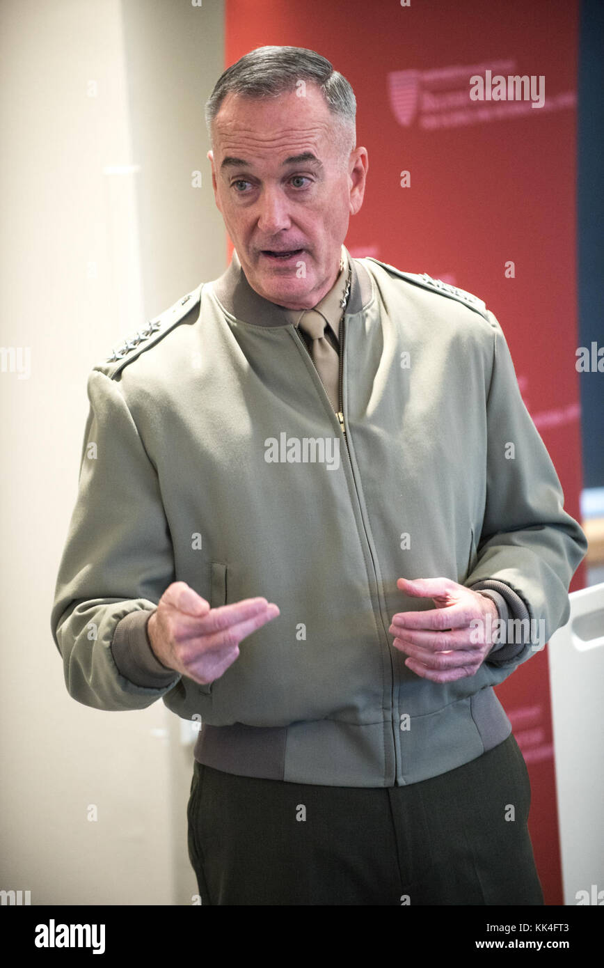 U.S. Marine Corps Gen. Joseph F. Dunford, Jr., chairman of the Joint ...