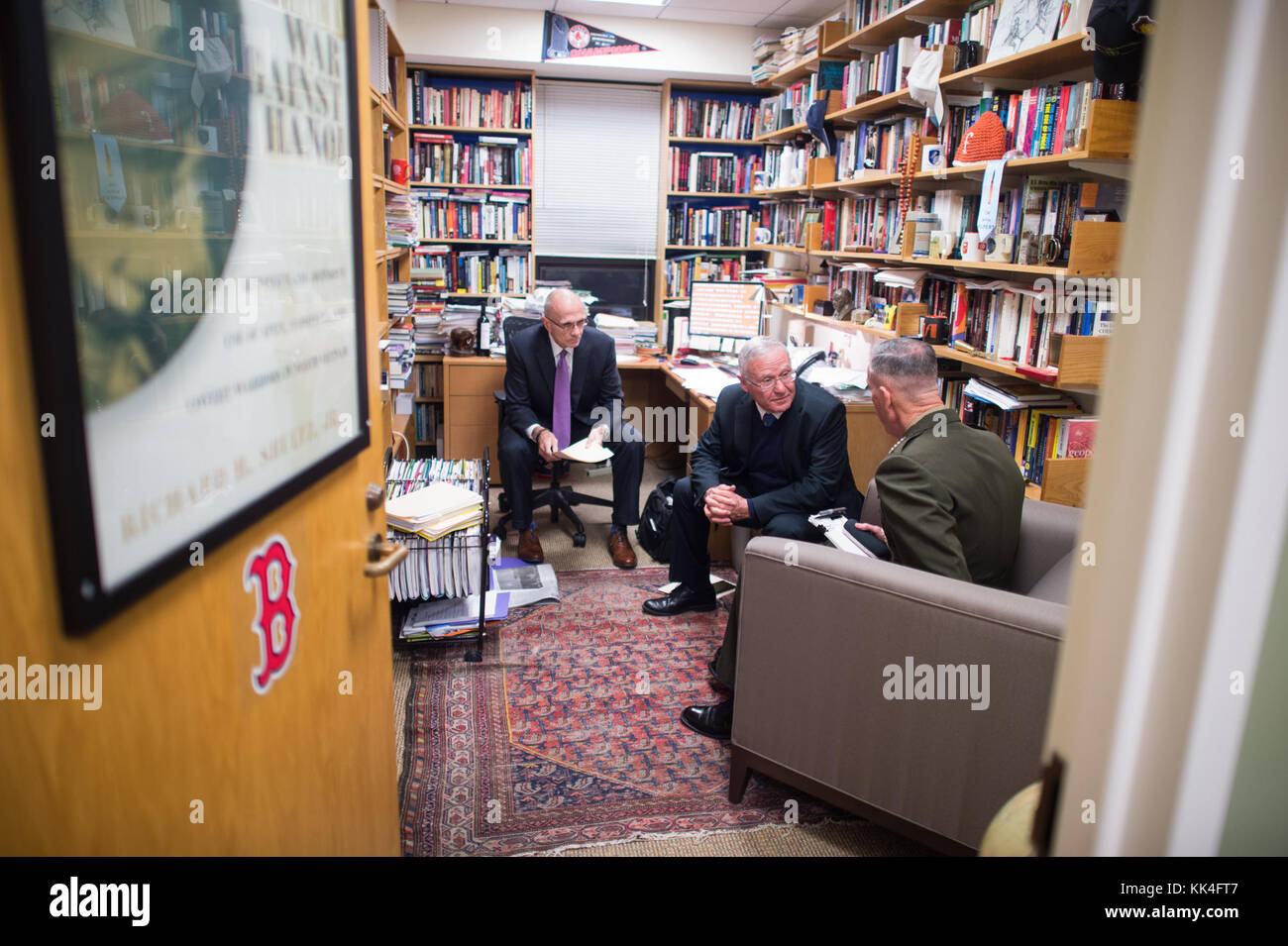 Professor Richard Shultz, Professor of International Politics, meets ...