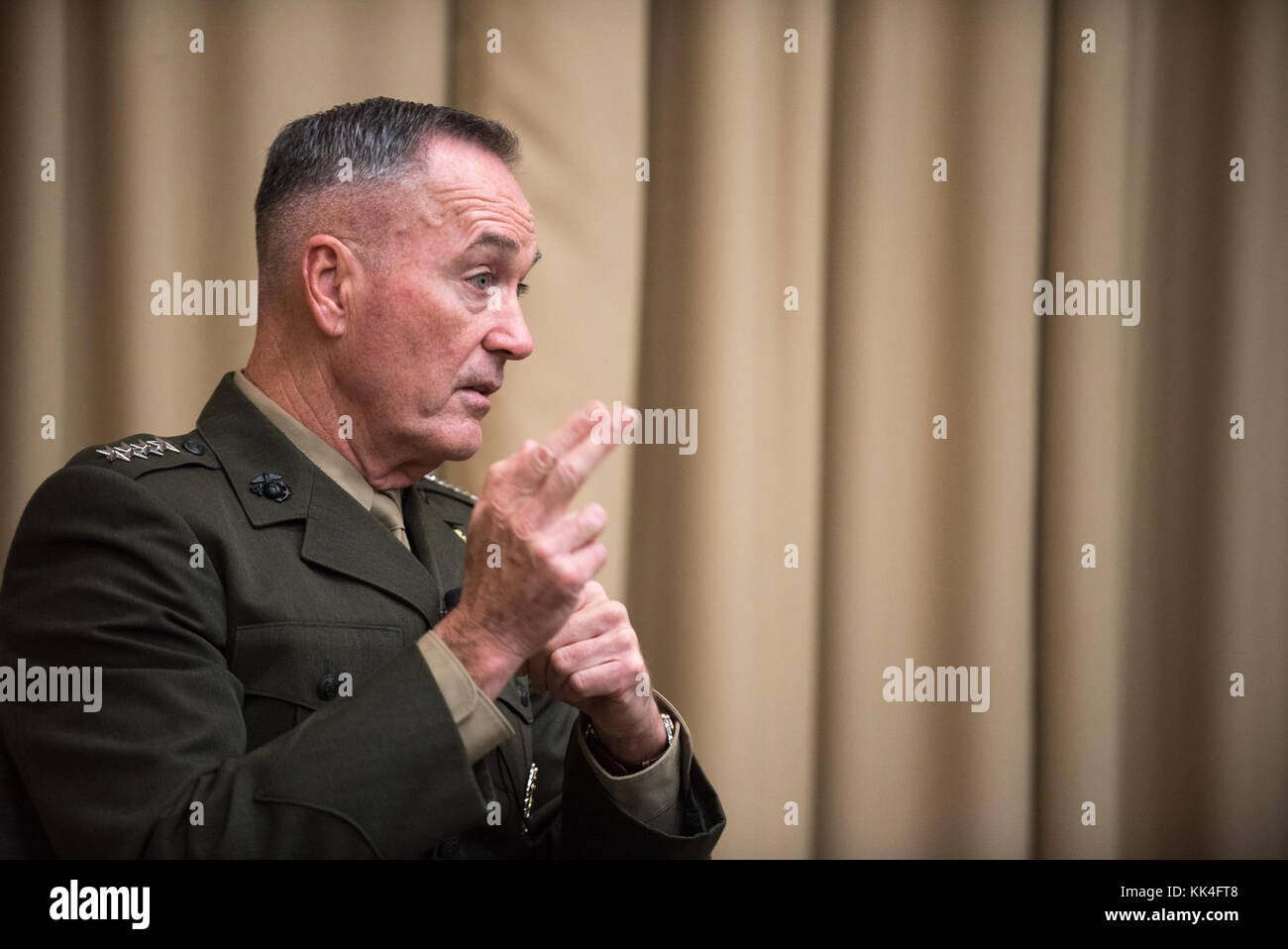U.S. Marine Corps Gen. Joseph F. Dunford, Jr., chairman of the Joint ...
