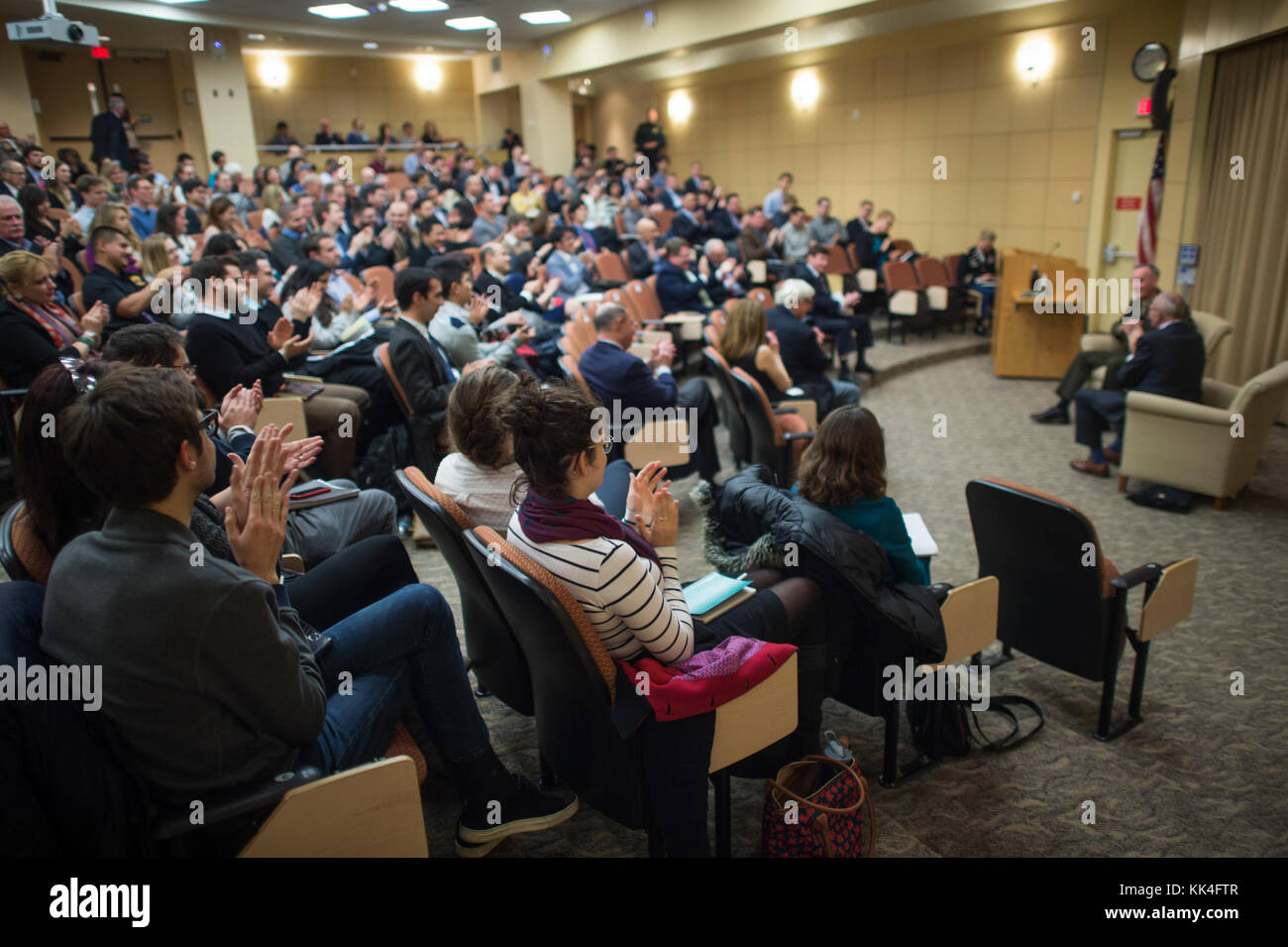 Professor Richard Shultz, Professor of International Politics, thanks U ...