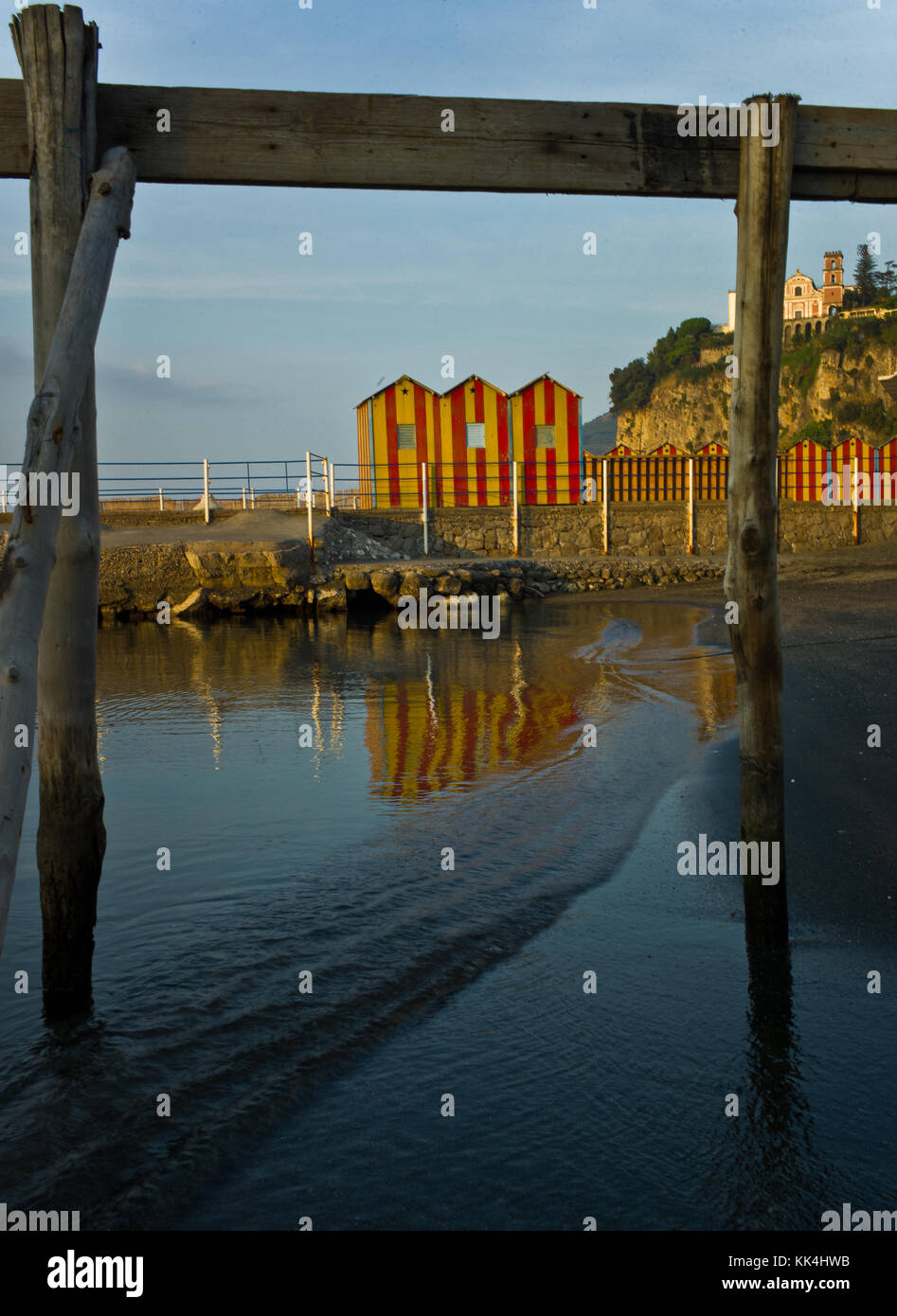 Bay of Naples - 30/09/2011 - - Sunset on the beach Seiano (Vico Equense ...