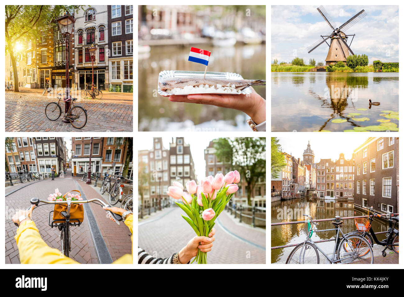 Amsterdam collage hi-res stock photography and images - Alamy