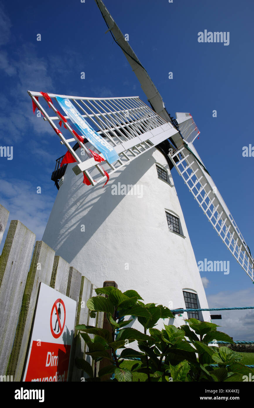 Llynnon Windmill Anglesey Stock Photo - Alamy