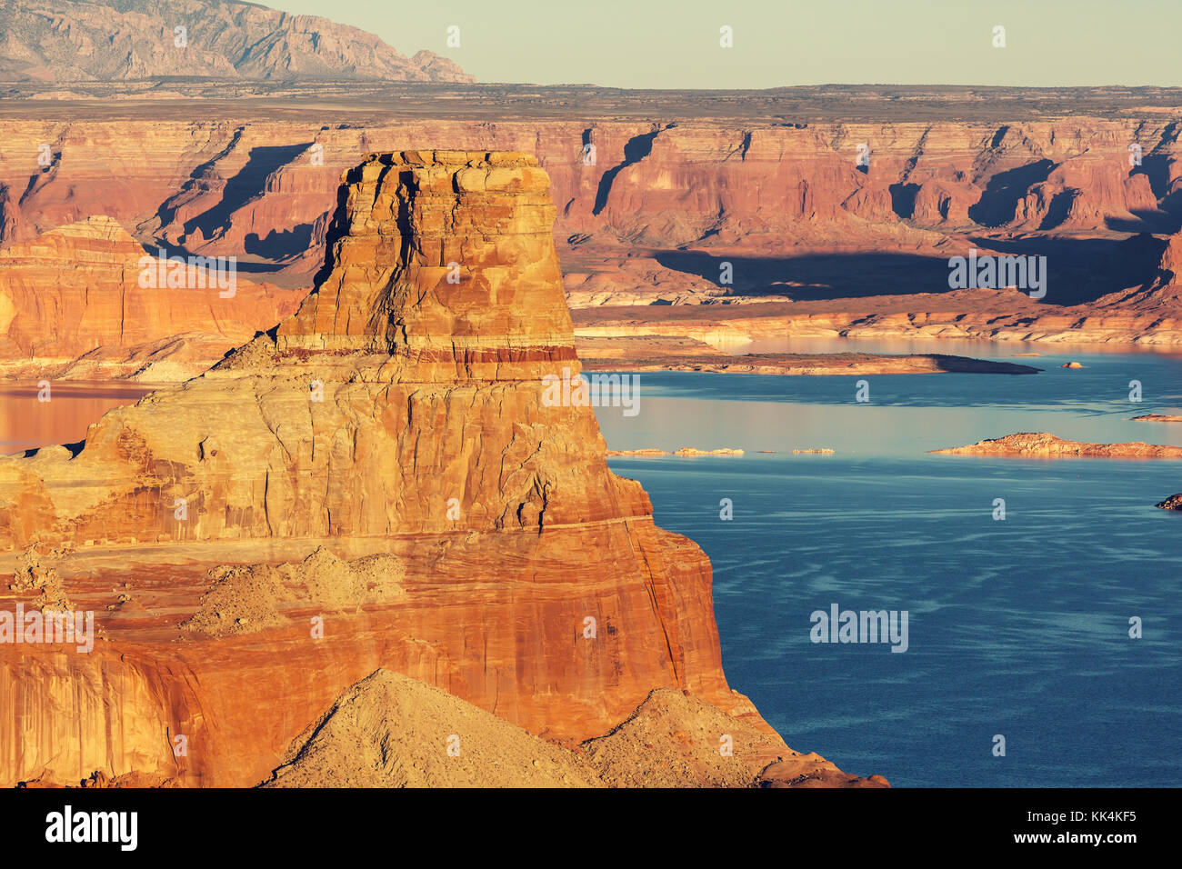Lake Powell. Alstrom point. USA Stock Photo - Alamy