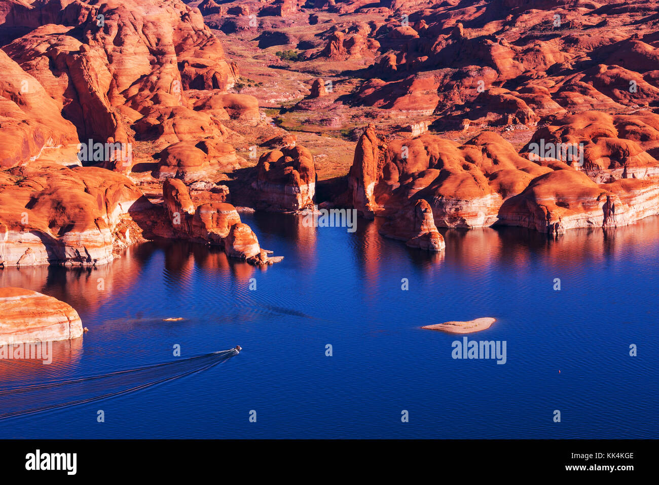 Lake Powell, Alstrom point, USA Stock Photo - Alamy