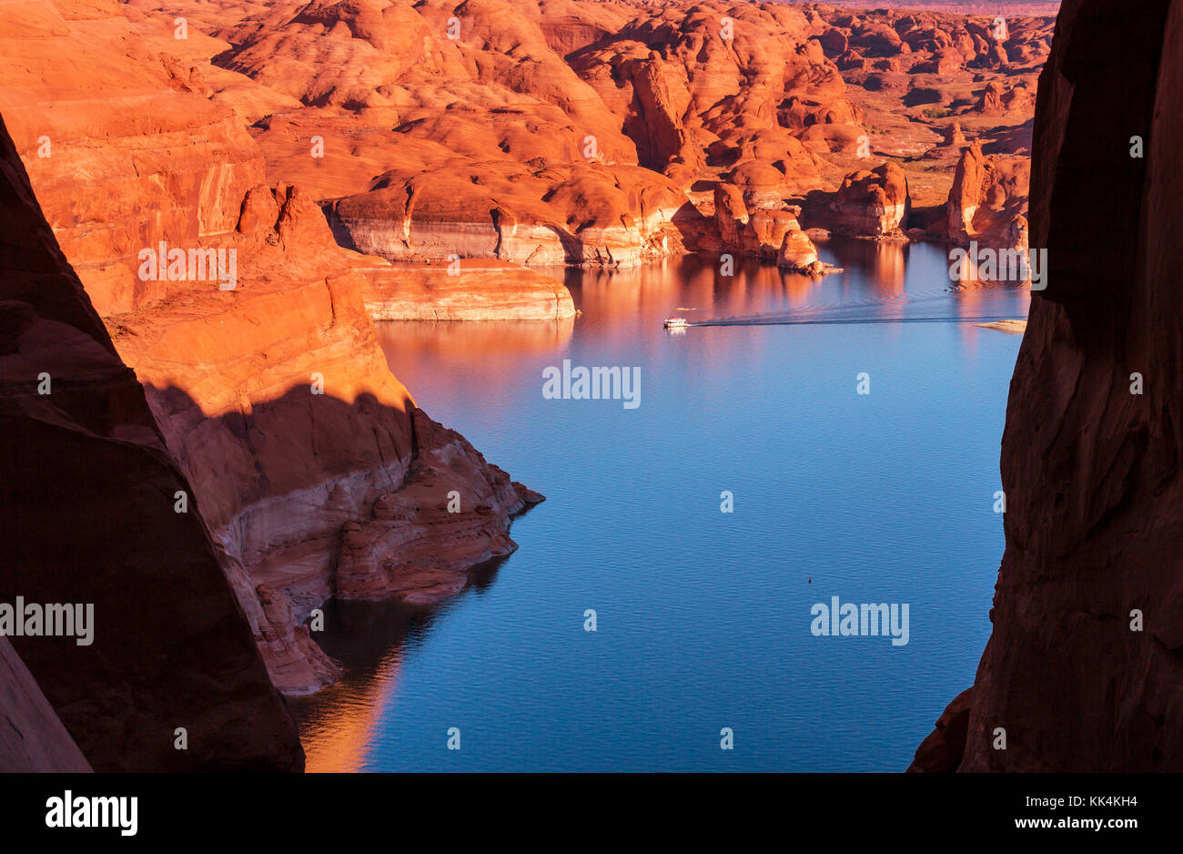 Lake Powell, Alstrom point, USA Stock Photo - Alamy