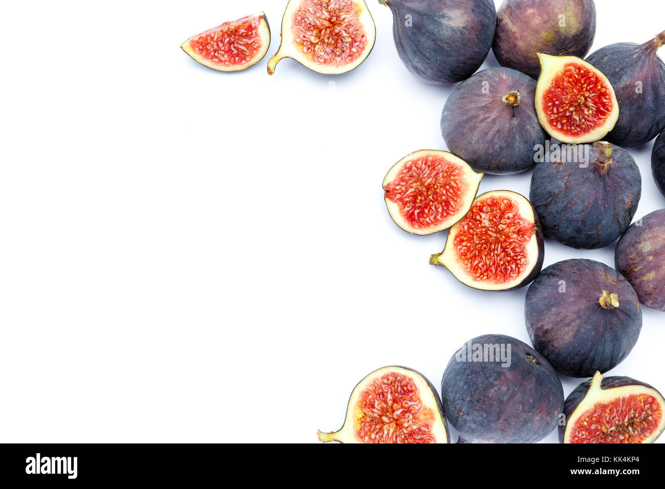 Fig isolated on white background Stock Photo - Alamy