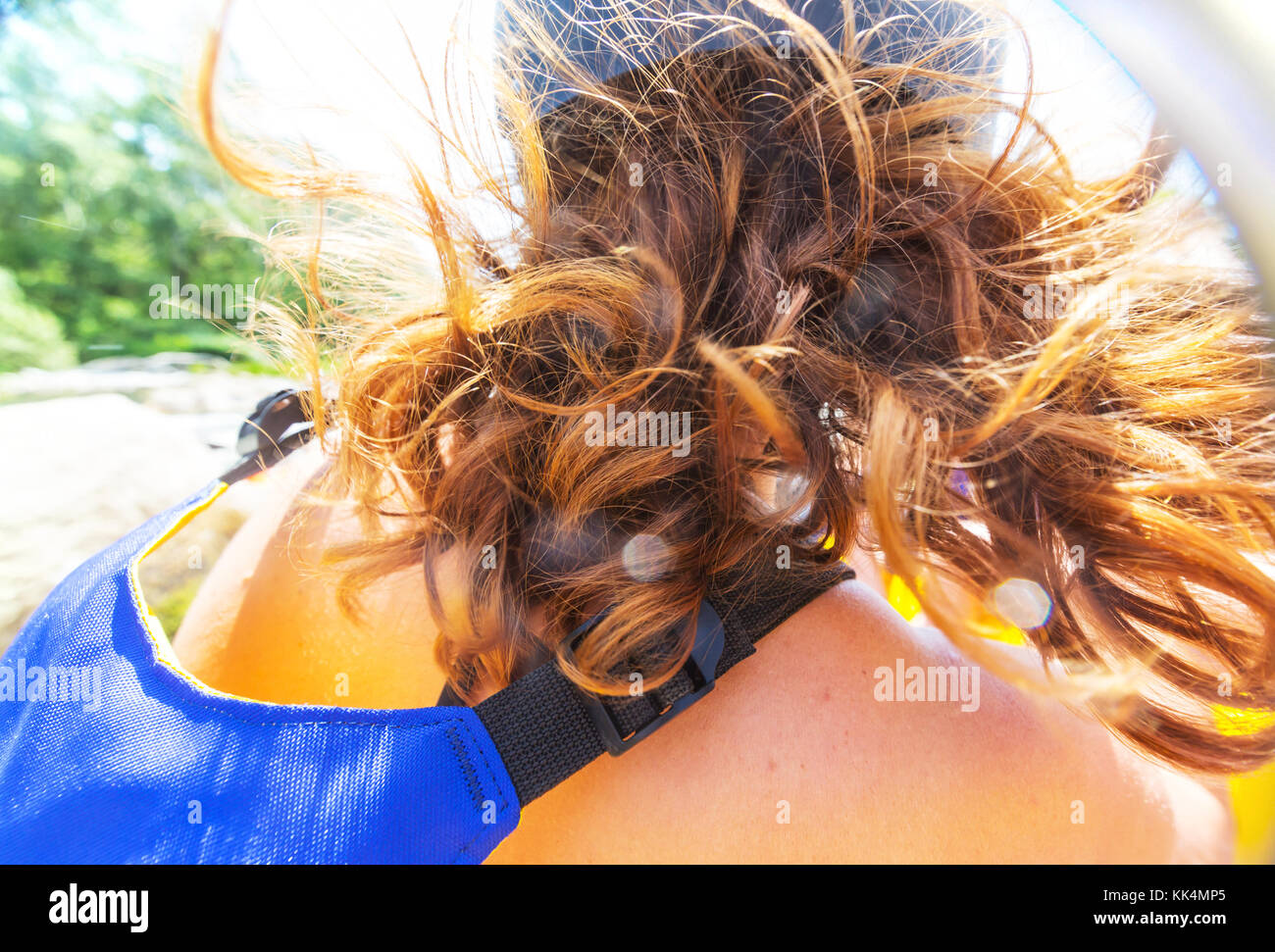 Rafting team , summer extreme water sport Stock Photo - Alamy