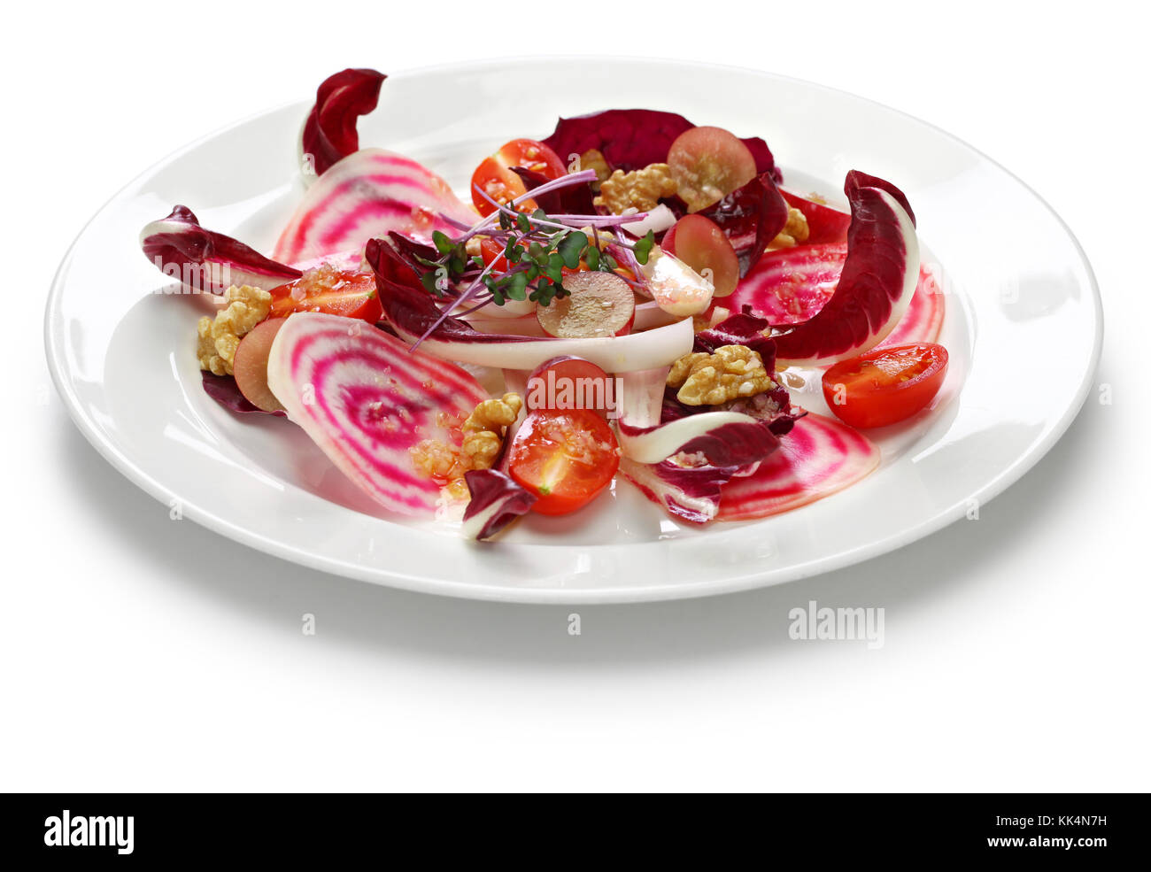 insalata di radicchio rosso con rapa rossa, italian purple red salad ...