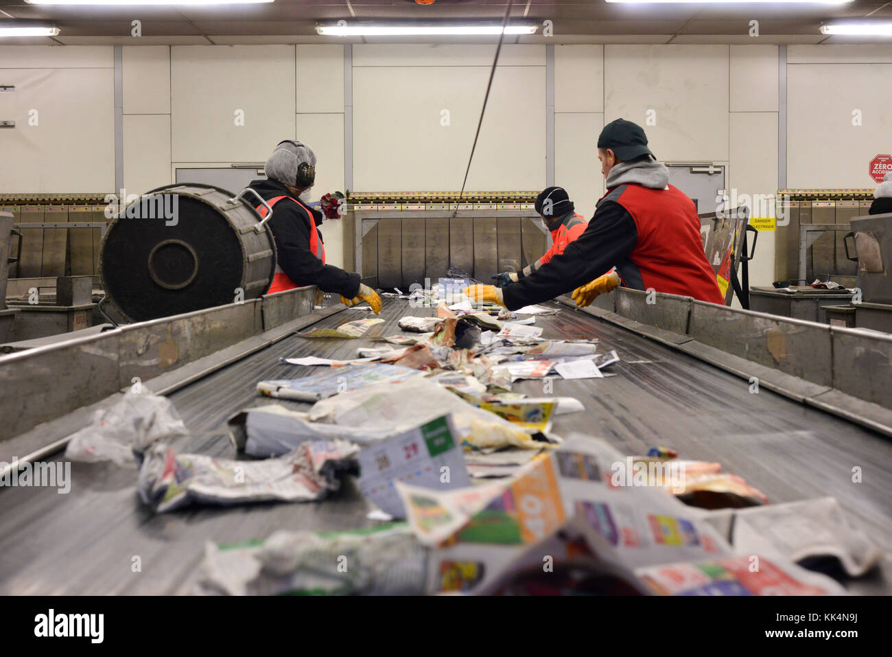 Rilleux-la-Pape (central eastern France). 2016/12/16. Digitale Veolia ...