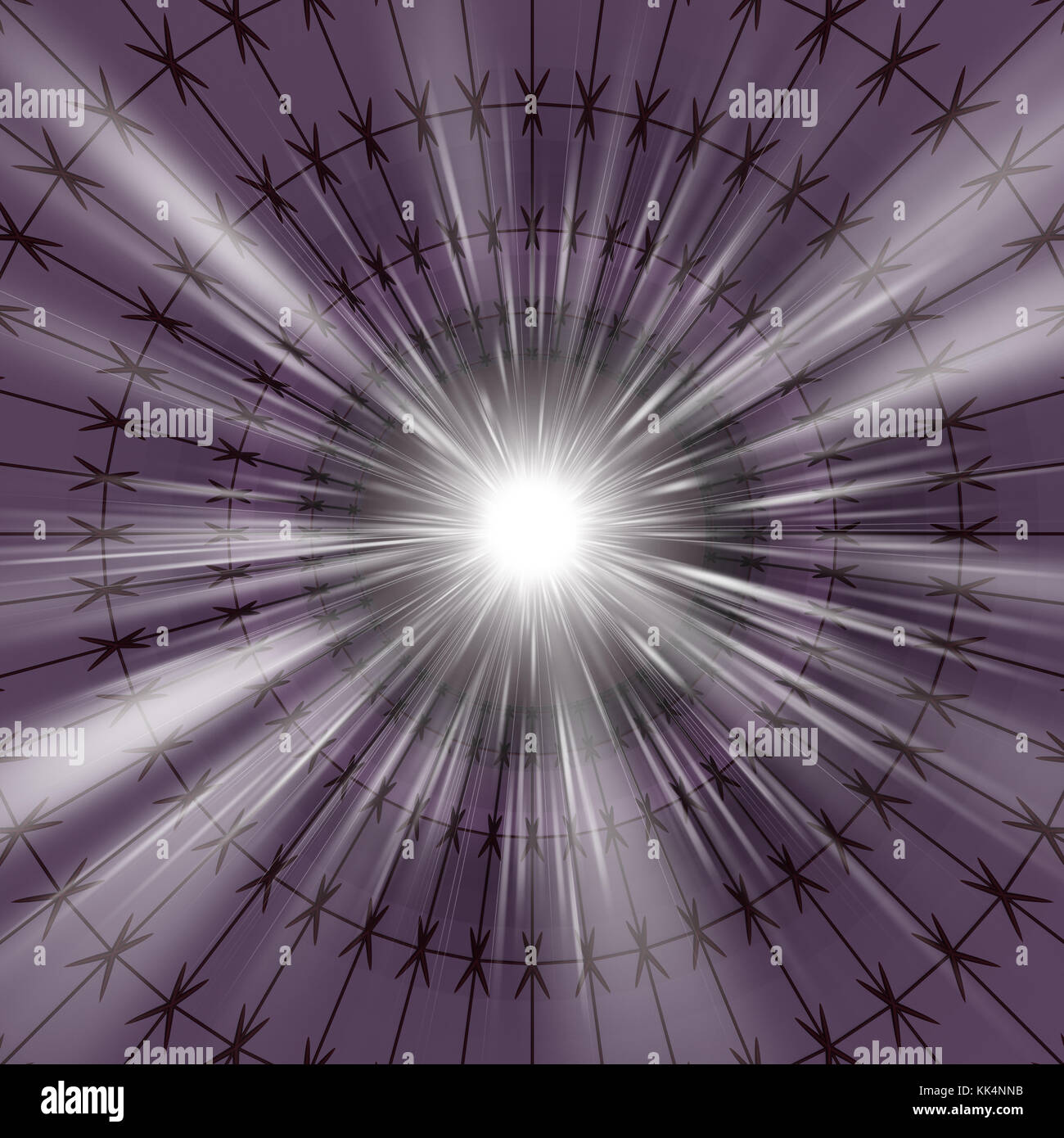Background purple trumpet with rays of light. 3d rendering Stock Photo ...