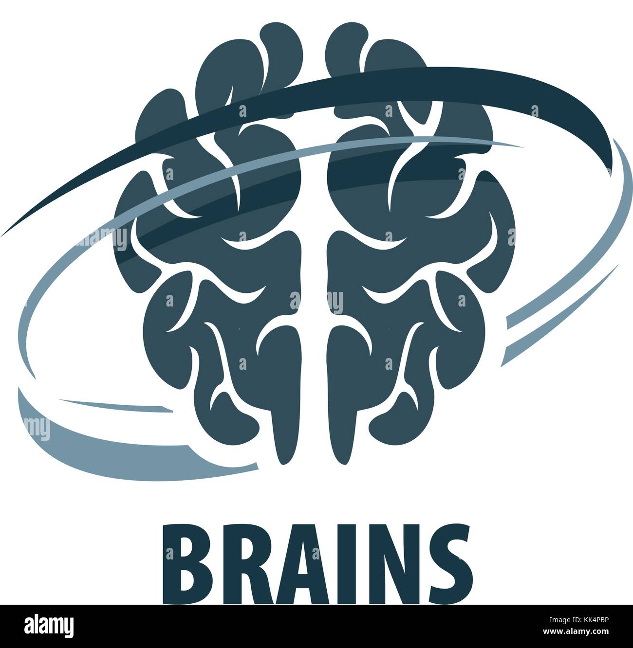 Brain logo hi-res stock photography and images - Alamy