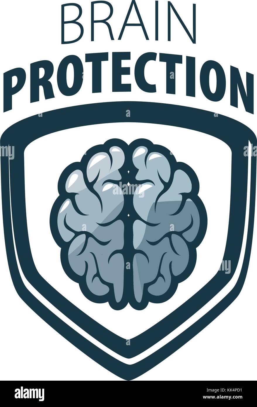 Vector brain logo Stock Vector Image & Art - Alamy