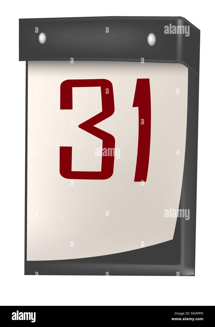 Wall calendar in retro style with date Stock Vector Image & Art - Alamy