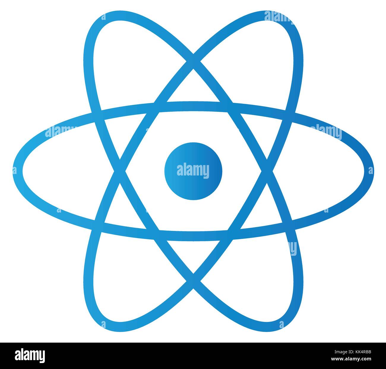 Cartoon atom icon hi-res stock photography and images - Alamy