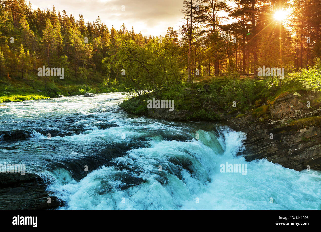 River in Norway Stock Photo - Alamy