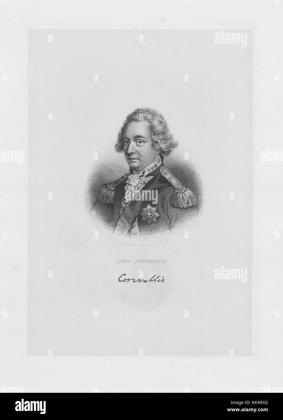 Lieutenant general lord cornwallis hi-res stock photography and images ...