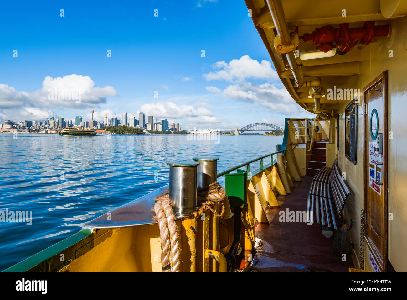 Manly to Sydney Ferry Ride on a Beautiful Sunny Day, Sydney, New South ...