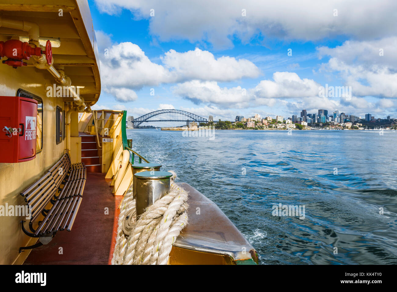 Manly to Sydney Ferry Ride on a Beautiful Sunny Day, Sydney, New South ...
