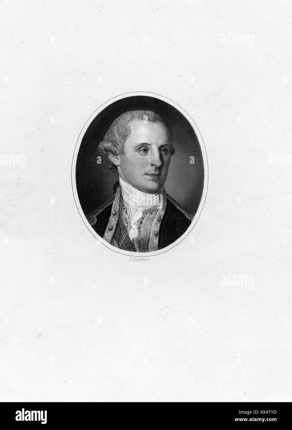 Young George Washington Portrait