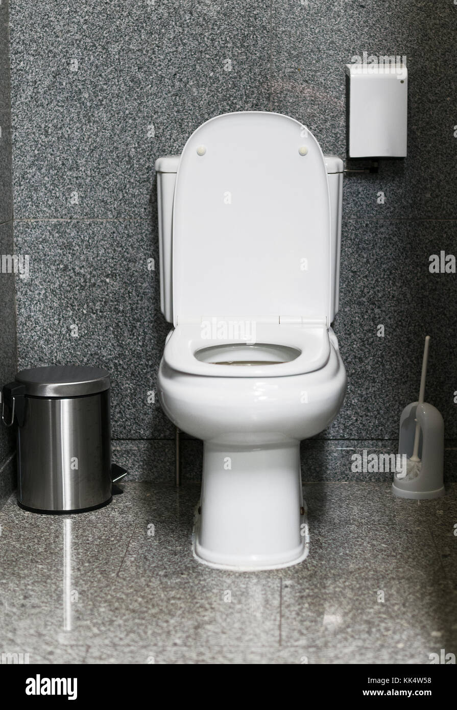 Empty public toilet room Stock Photo - Alamy