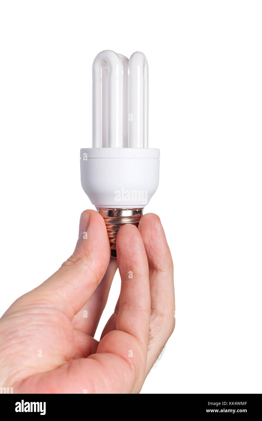 Energy saving light bulb Stock Photo - Alamy