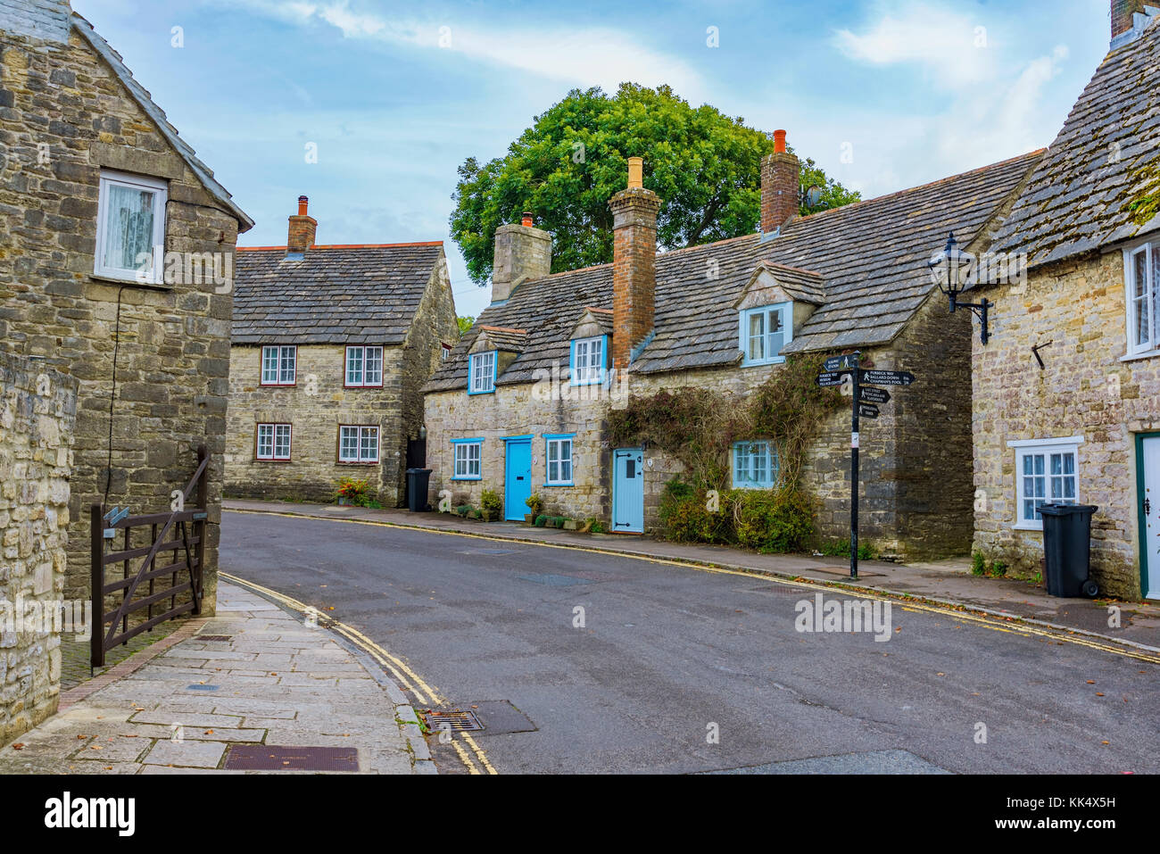 Traditional medieval houses in England Stock Photo - Alamy