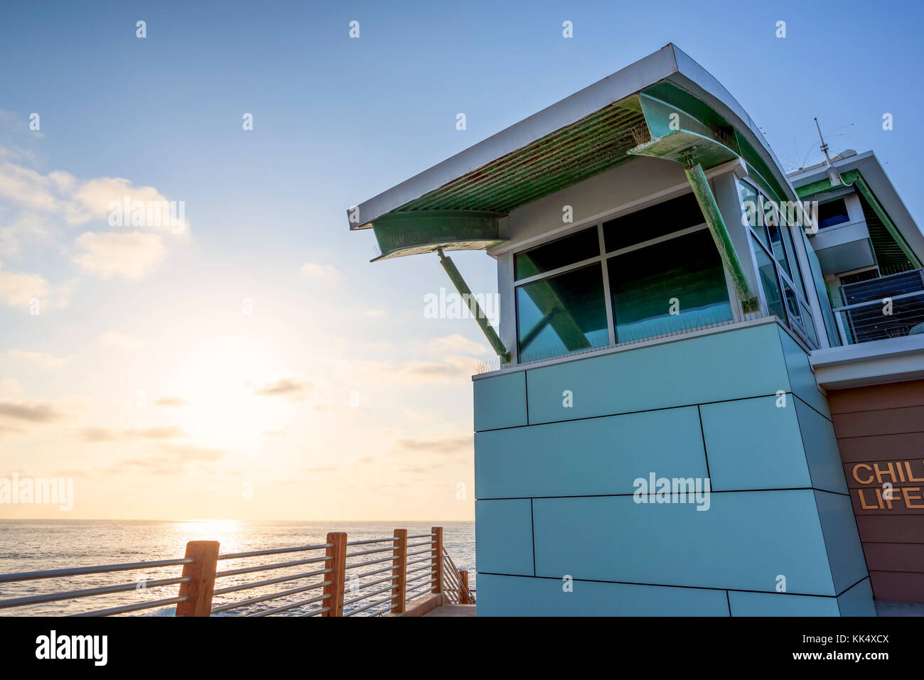 Children's Pool Lifeguard Station. La Jolla, California Stock Photo - Alamy