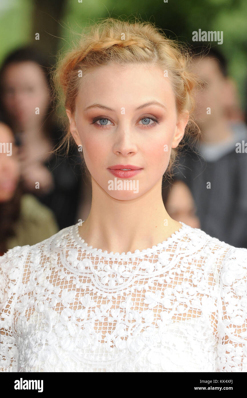Canadian actress Sarah Gadon attends the UK premiere of Belle at BFI ...