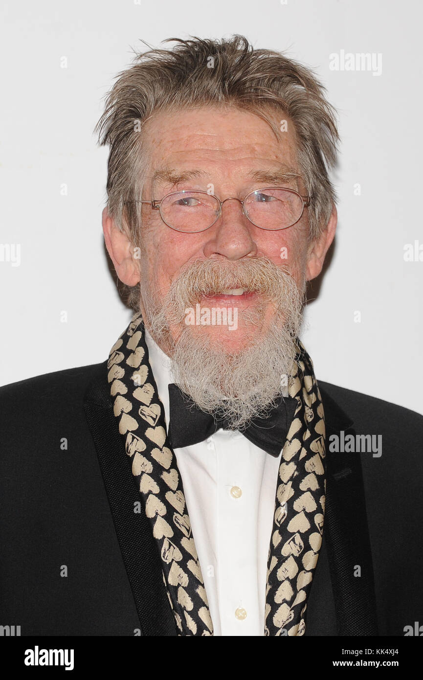 John hurt at the london film critics circle awards hi-res stock ...