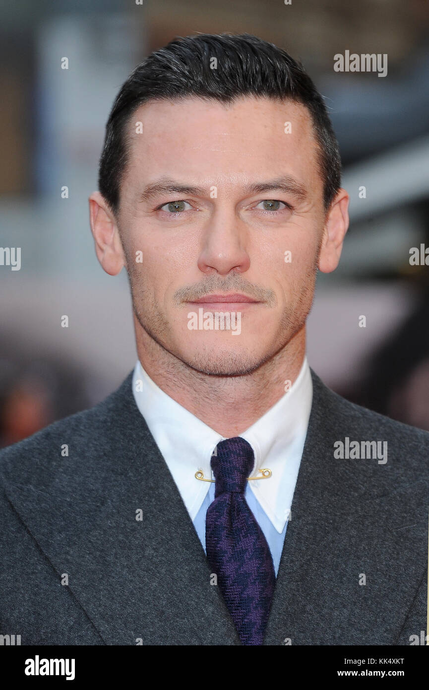 Welsh actor Luke Evans attends the UK Premiere of Dracula Untold at ...