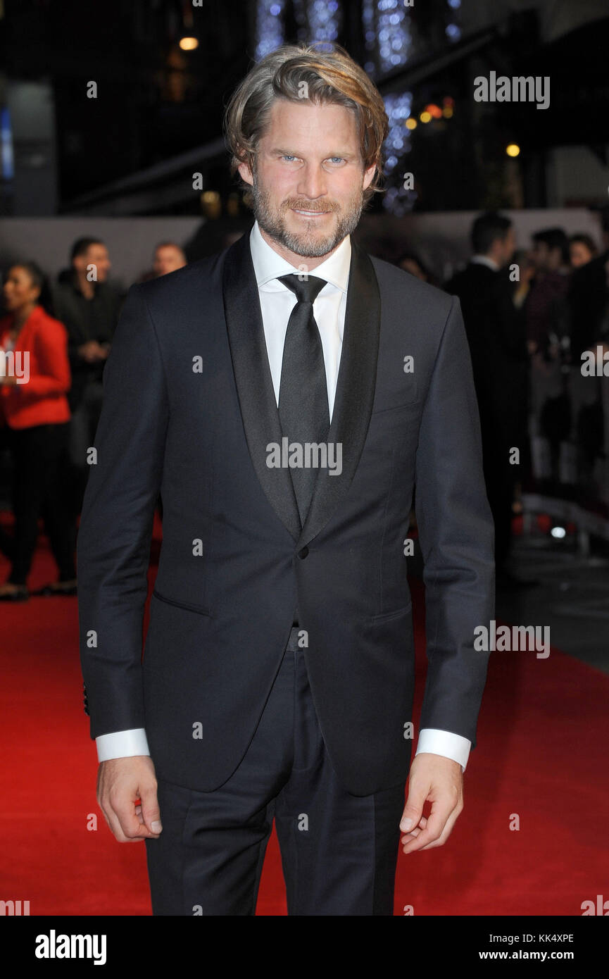 English actor Noah Huntley attends the UK Premiere of Dracula Untold at ...