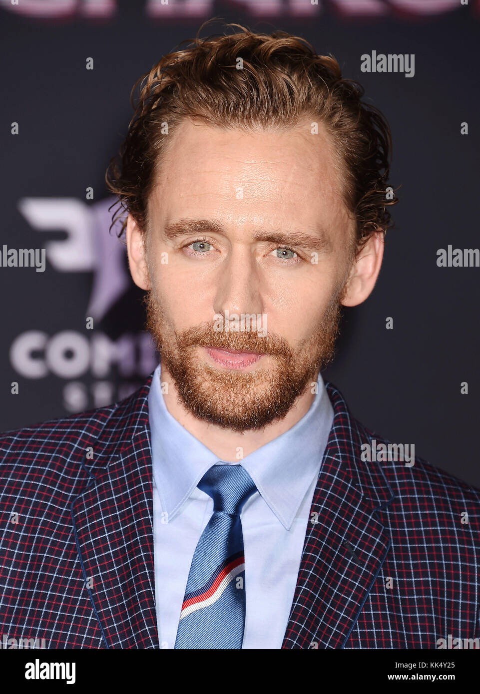 TOM HIDDLESTON English film actor in September 2017 Stock Photo - Alamy