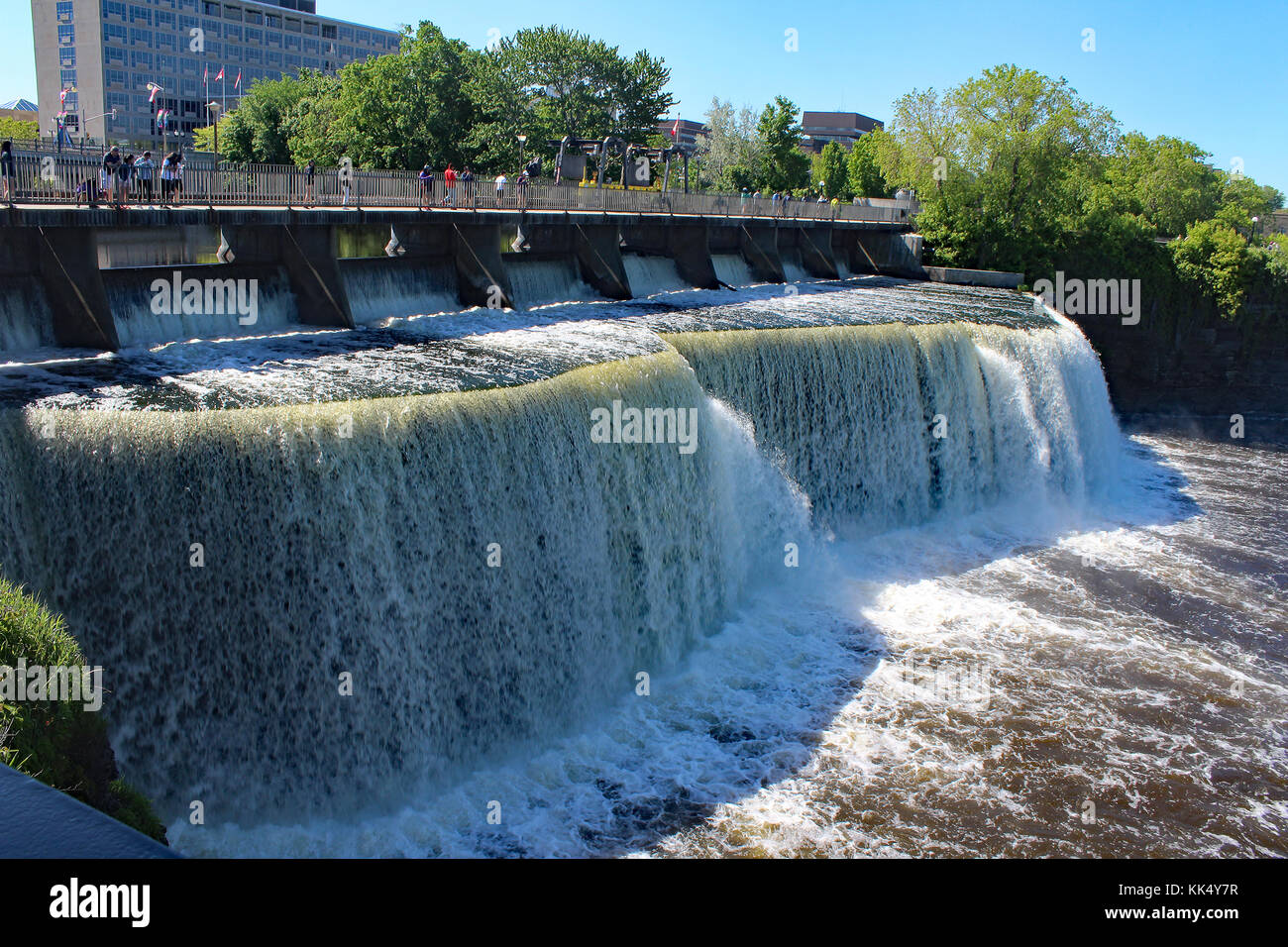 Rideau river fall Stock Photo - Alamy