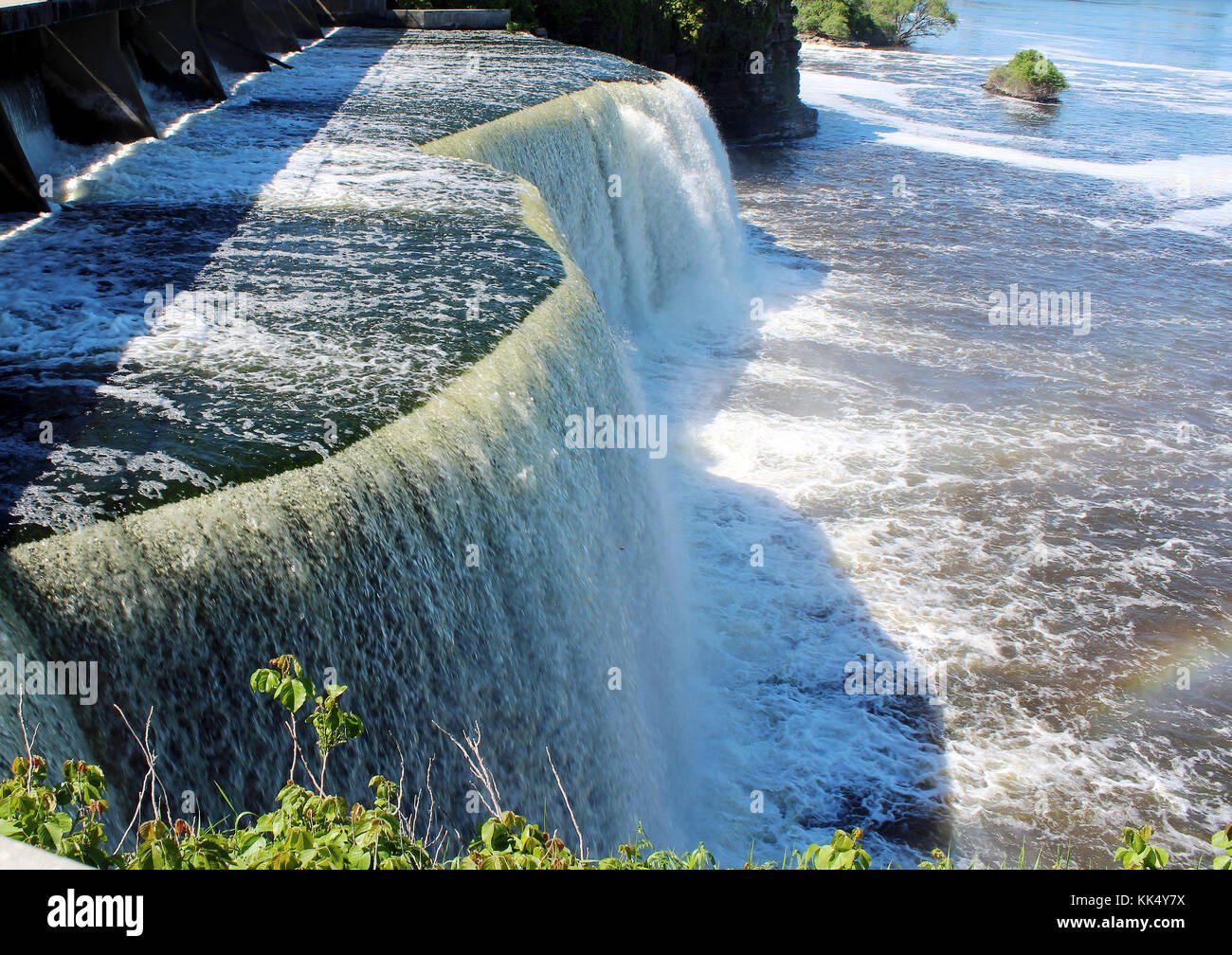 Rideau river fall Stock Photo - Alamy