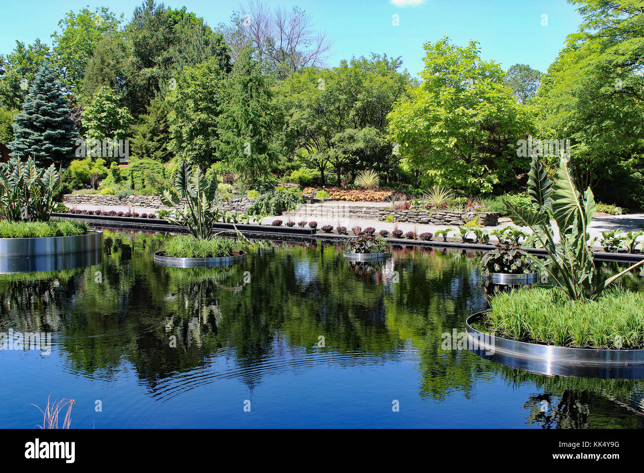 Montreal botanical gardens Stock Photo - Alamy