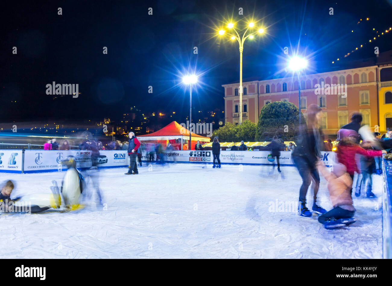 Skating rink italy hi-res stock photography and images - Alamy