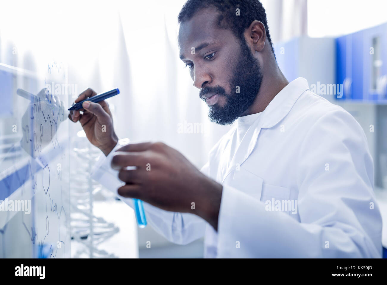 Formula writing hi-res stock photography and images - Alamy