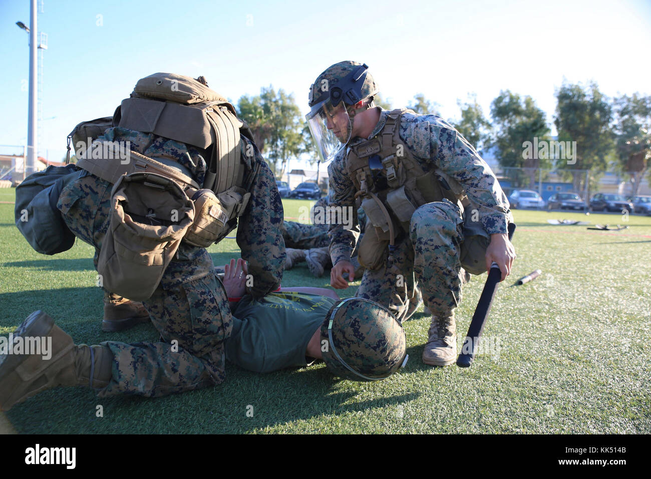 Marines assigned to Special Purpose Marine Air-Ground Task Force-Crisis ...